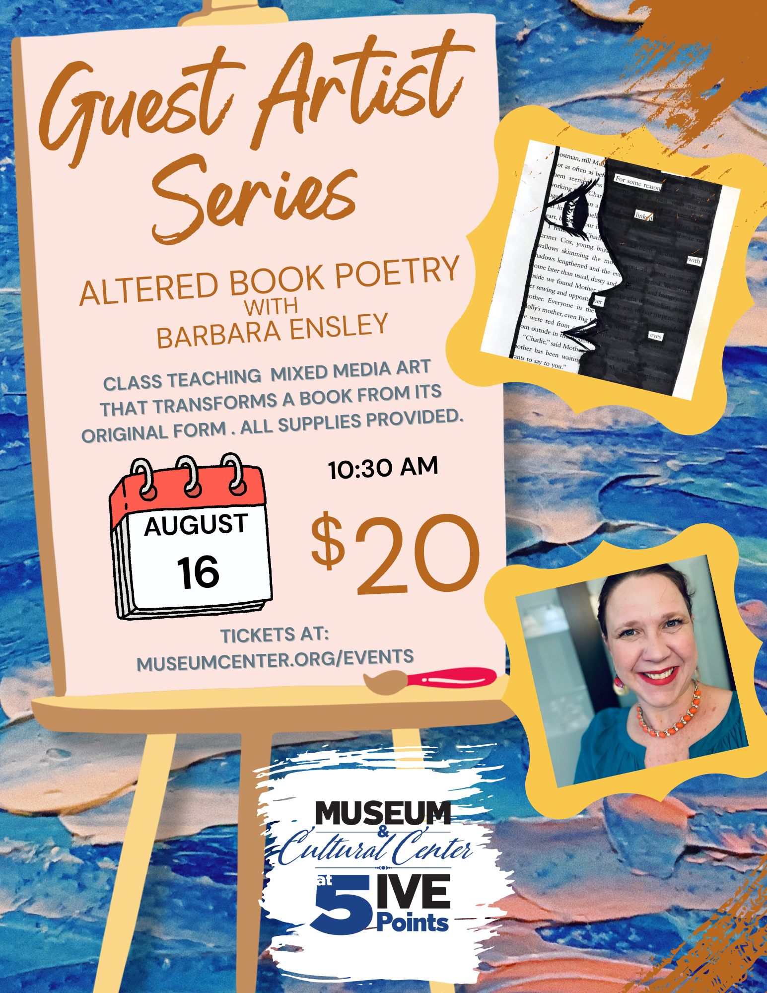 Guest Artist Series: Altered Book Poetry w/ Barbara Ensley - Museum ...